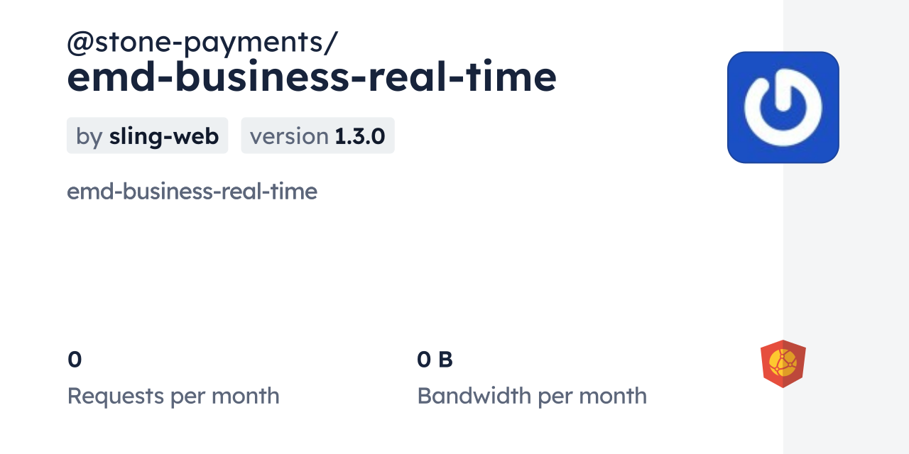 @stone-payments/emd-business-real-time CDN by jsDelivr - A CDN for npm and GitHub