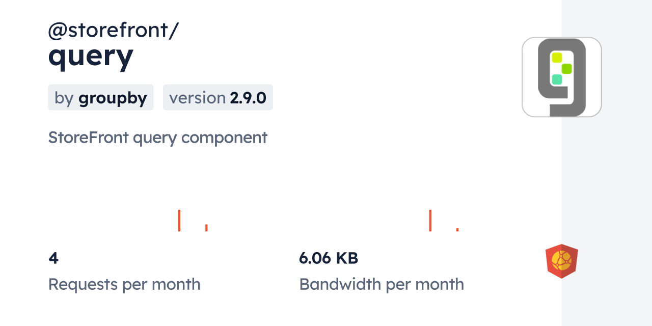 @storefront/query CDN by jsDelivr - A CDN for npm and GitHub