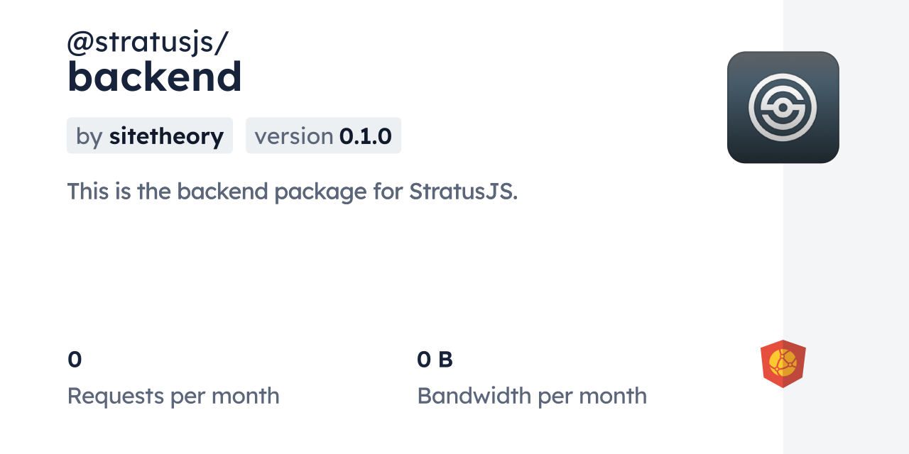 @stratusjs/backend CDN by jsDelivr - A CDN for npm and GitHub