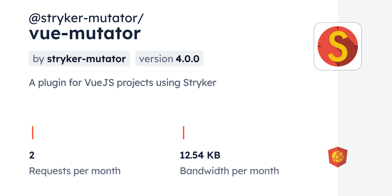 @stryker-mutator/vue-mutator CDN by jsDelivr - A CDN for npm and GitHub