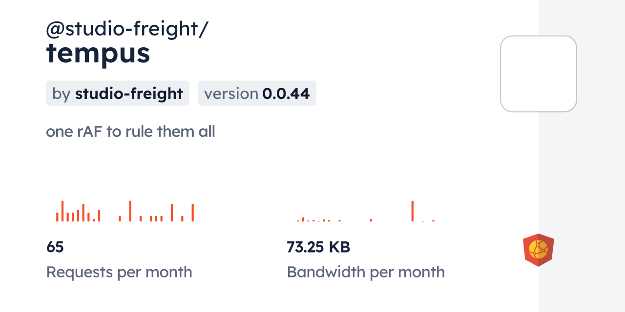 @studio-freight/tempus CDN by jsDelivr - A CDN for npm and GitHub