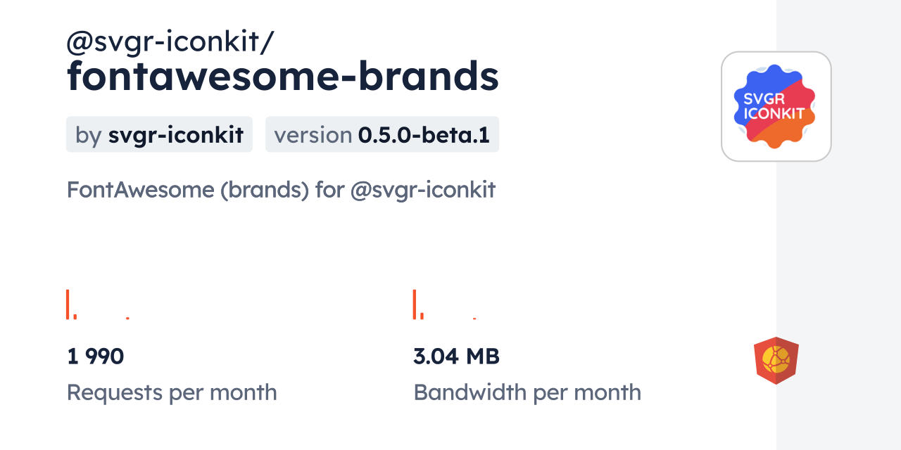 @svgr-iconkit/fontawesome-brands CDN by jsDelivr - A CDN for npm and GitHub