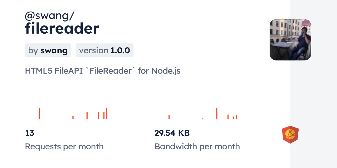 @swang/filereader CDN by jsDelivr - A CDN for npm and GitHub
