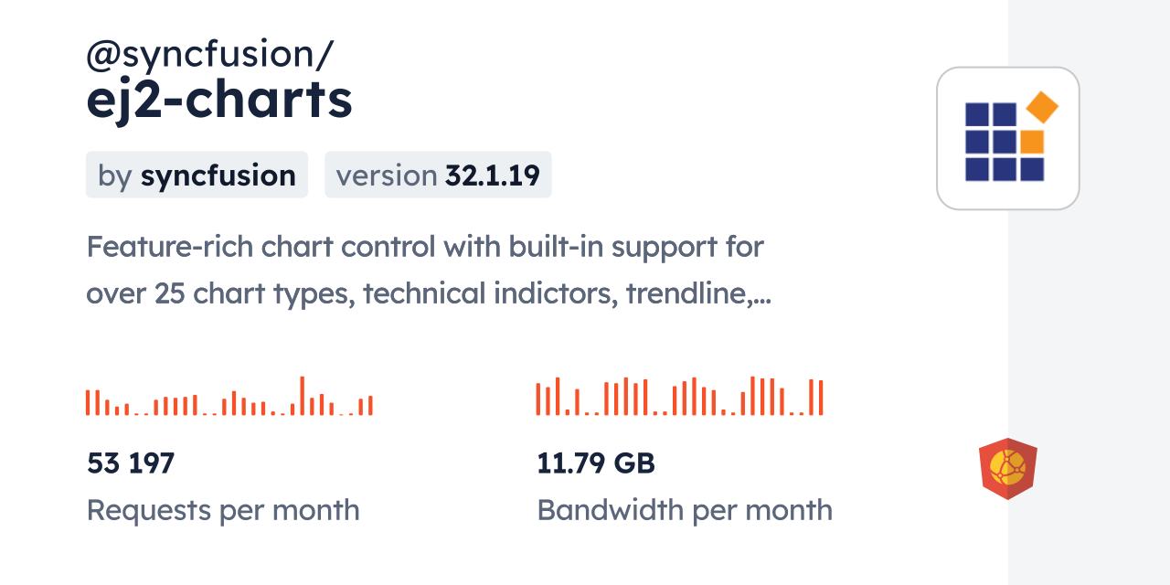 @syncfusion/ej2-charts CDN by jsDelivr - A CDN for npm and GitHub