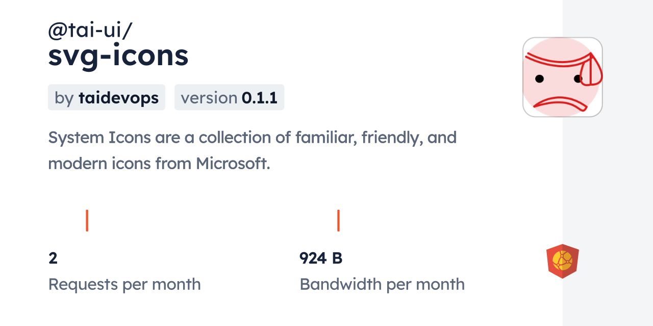 @tai-ui/svg-icons CDN by jsDelivr - A CDN for npm and GitHub