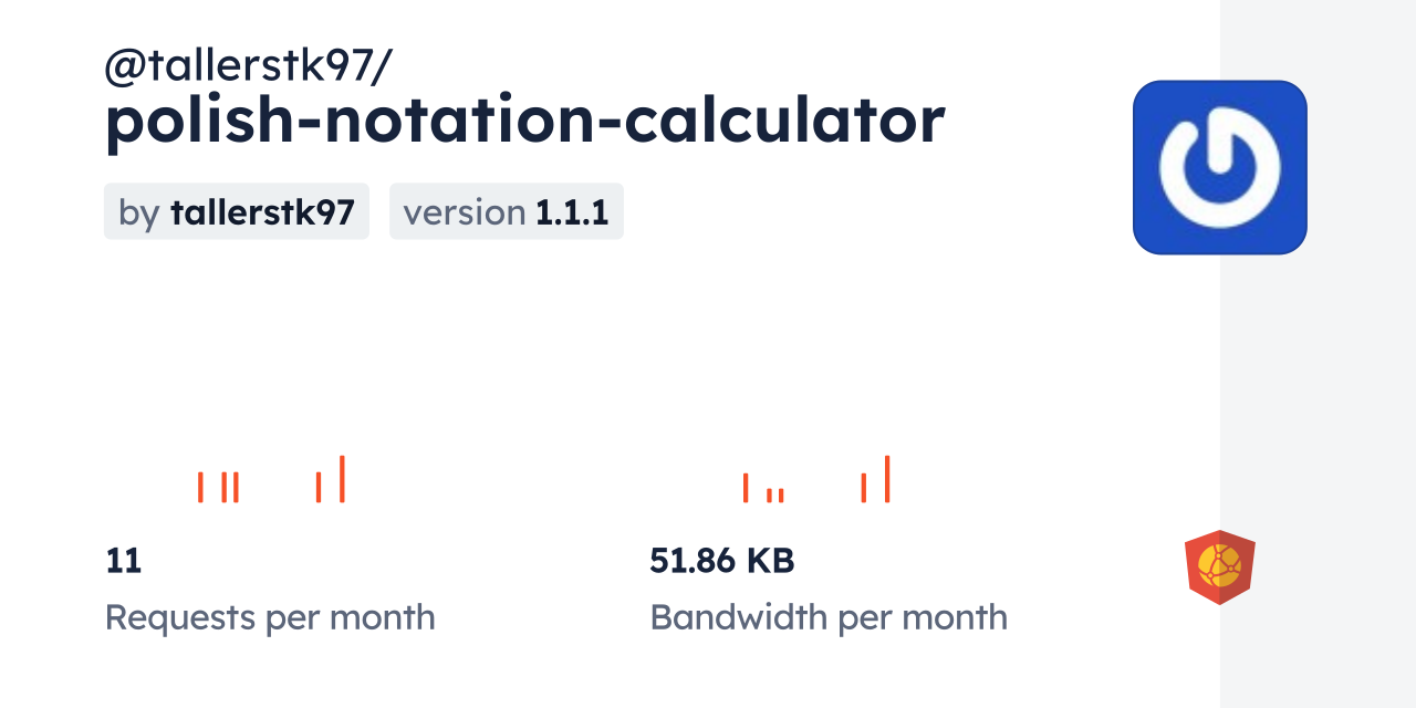 @tallerstk97/polish-notation-calculator CDN by jsDelivr - A CDN for npm and GitHub