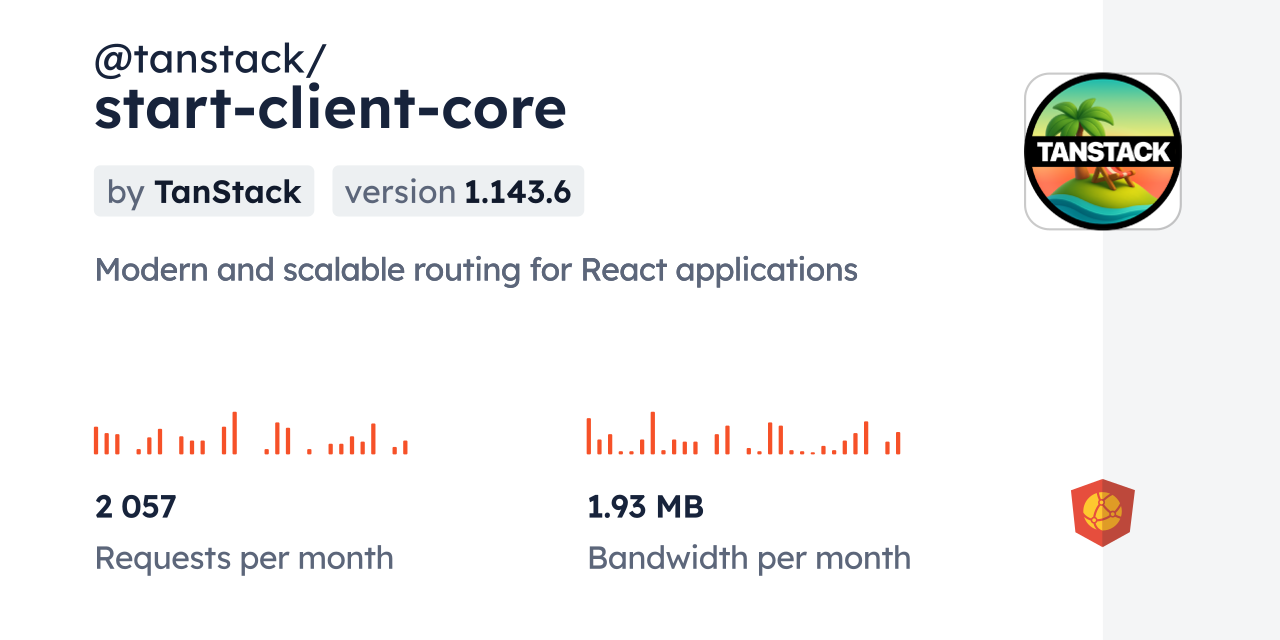 @tanstack/start-client-core CDN by jsDelivr - A CDN for npm and GitHub