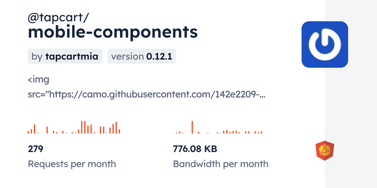 @tapcart/mobile-components CDN by jsDelivr - A CDN for npm and GitHub