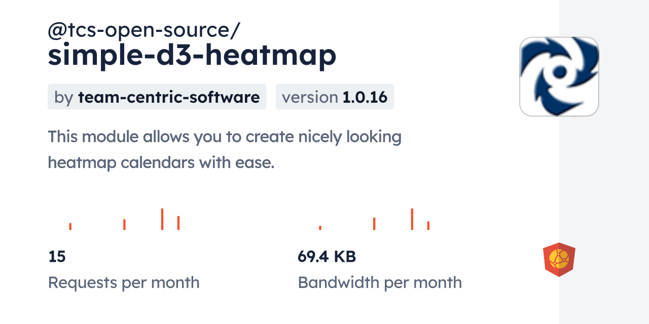 @tcs-open-source/simple-d3-heatmap CDN by jsDelivr - A CDN for npm and ...