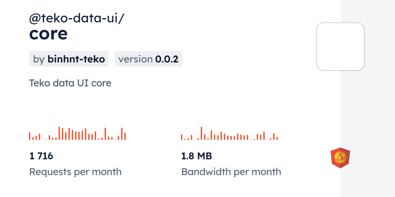 @teko-data-ui/core CDN by jsDelivr - A CDN for npm and GitHub