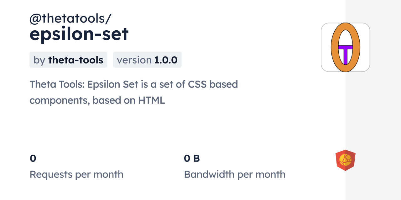 @thetatools/epsilon-set CDN by jsDelivr - A CDN for npm and GitHub