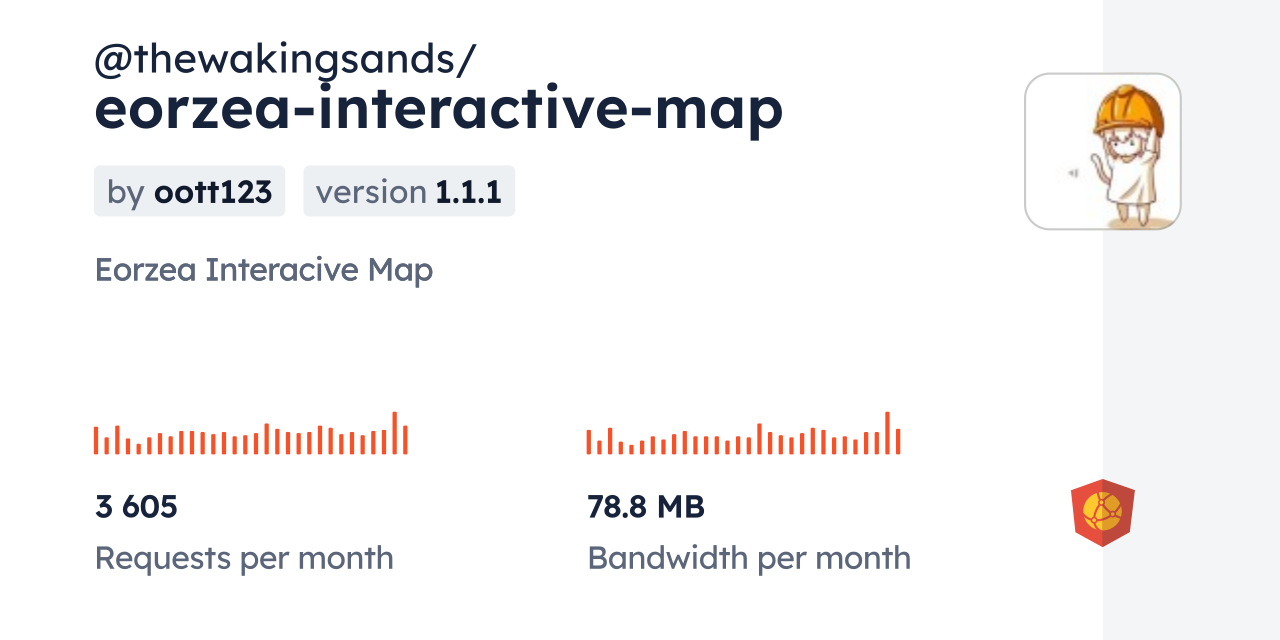 @thewakingsands/eorzea-interactive-map CDN by jsDelivr - A CDN for npm and GitHub