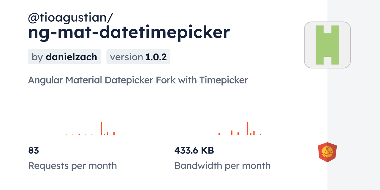 @tioagustian/ng-mat-datetimepicker CDN by jsDelivr - A CDN for npm and GitHub