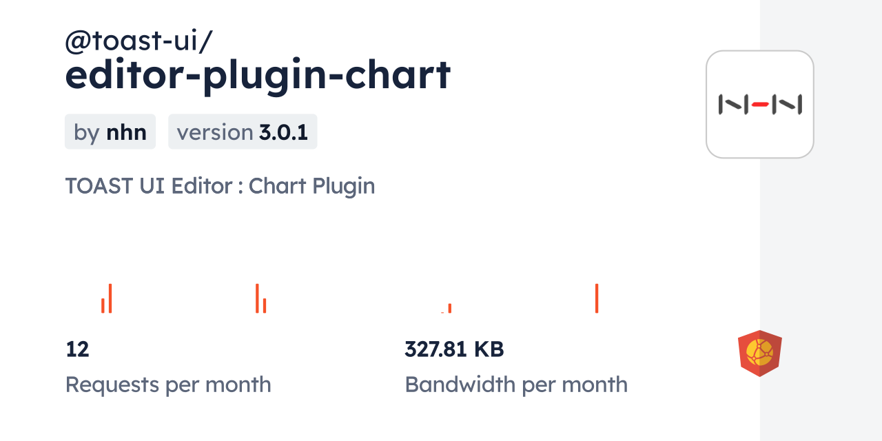 @toast-ui/editor-plugin-chart CDN by jsDelivr - A CDN for npm and GitHub