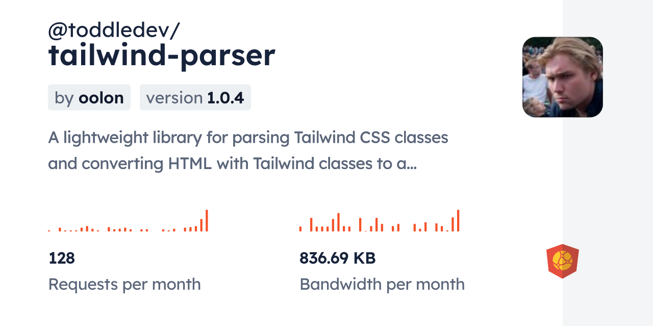 @toddledev/tailwind-parser CDN by jsDelivr - A CDN for npm and GitHub