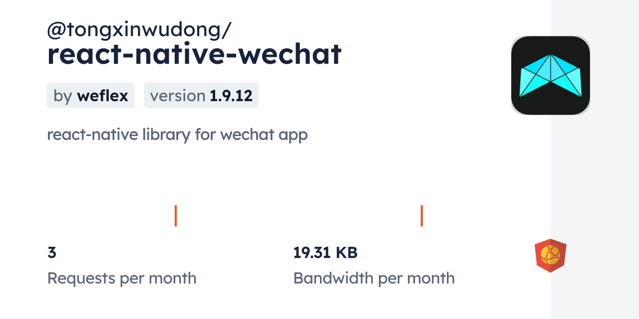 @tongxinwudong/react-native-wechat CDN by jsDelivr - A CDN for npm and GitHub