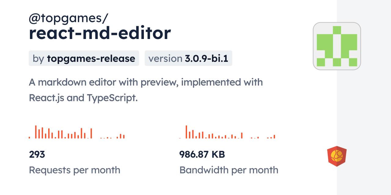 @topgames/react-md-editor CDN by jsDelivr - A CDN for npm and GitHub