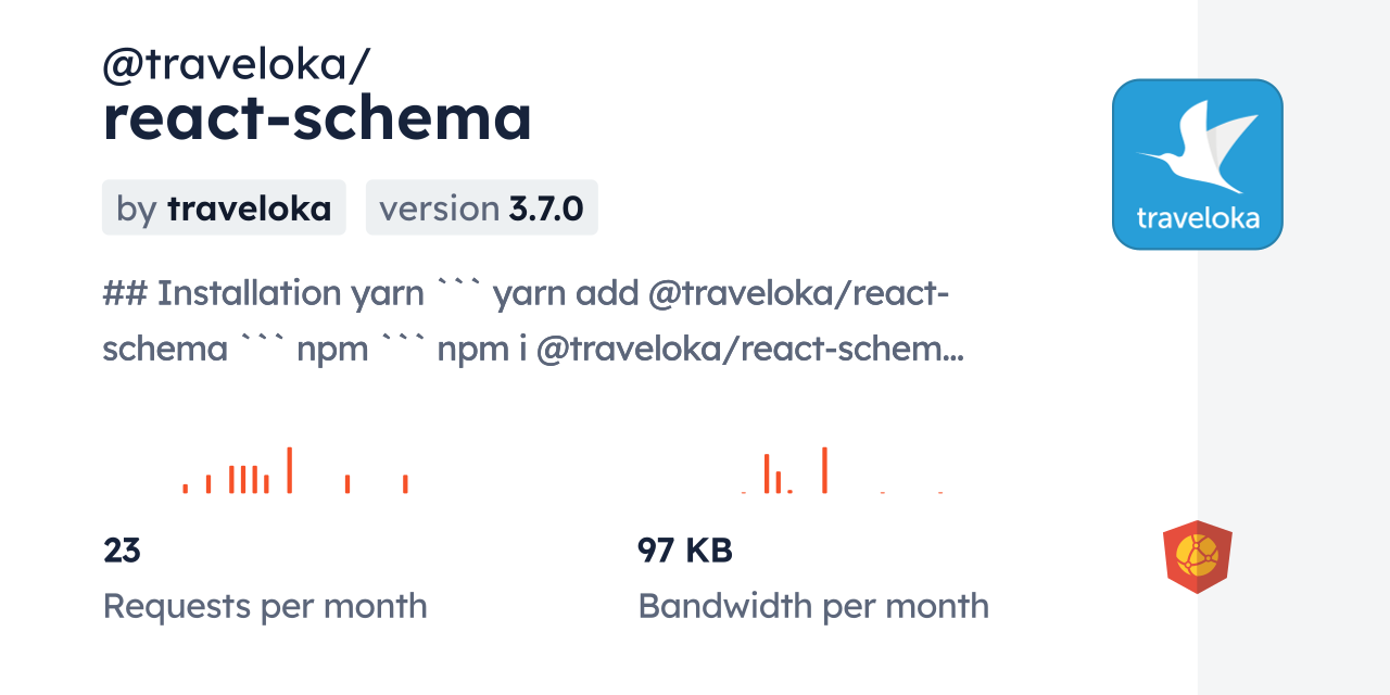 @traveloka/react-schema CDN by jsDelivr - A CDN for npm and GitHub