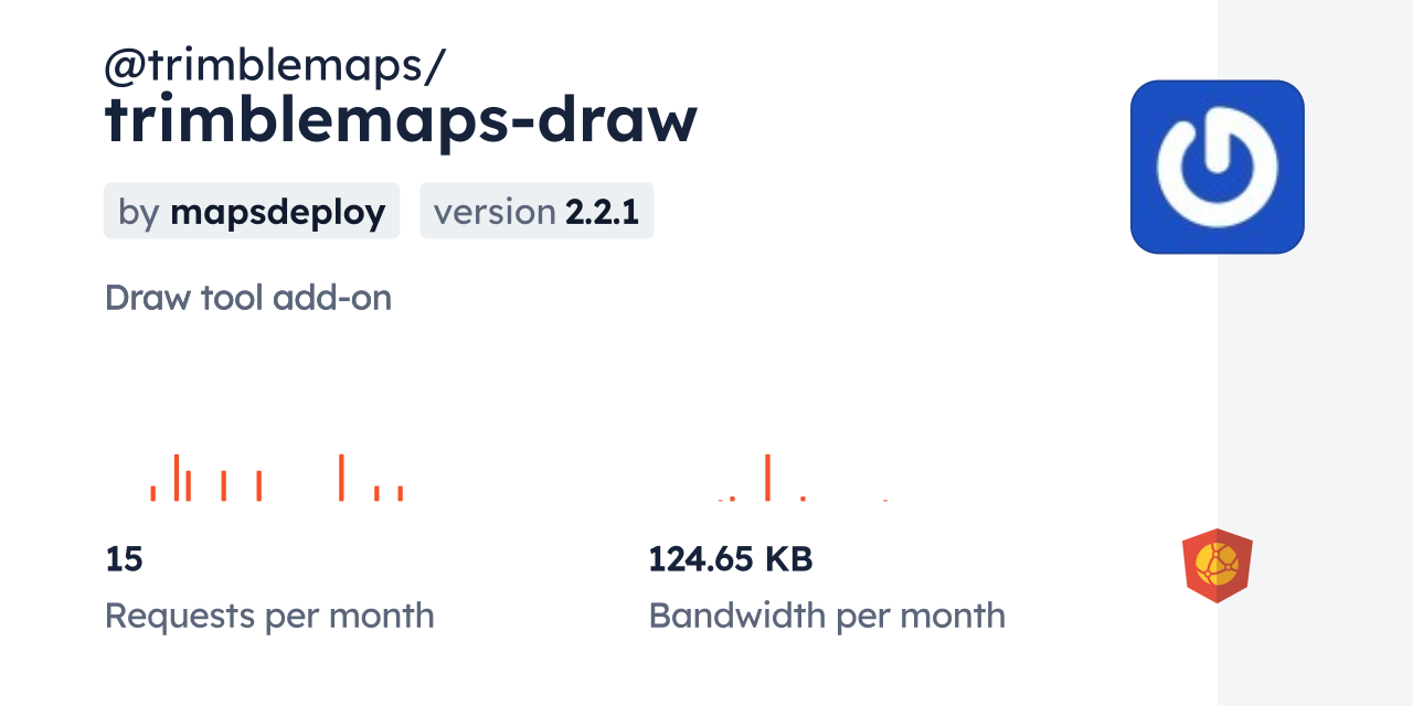 @trimblemaps/trimblemaps-draw CDN by jsDelivr - A CDN for npm and GitHub