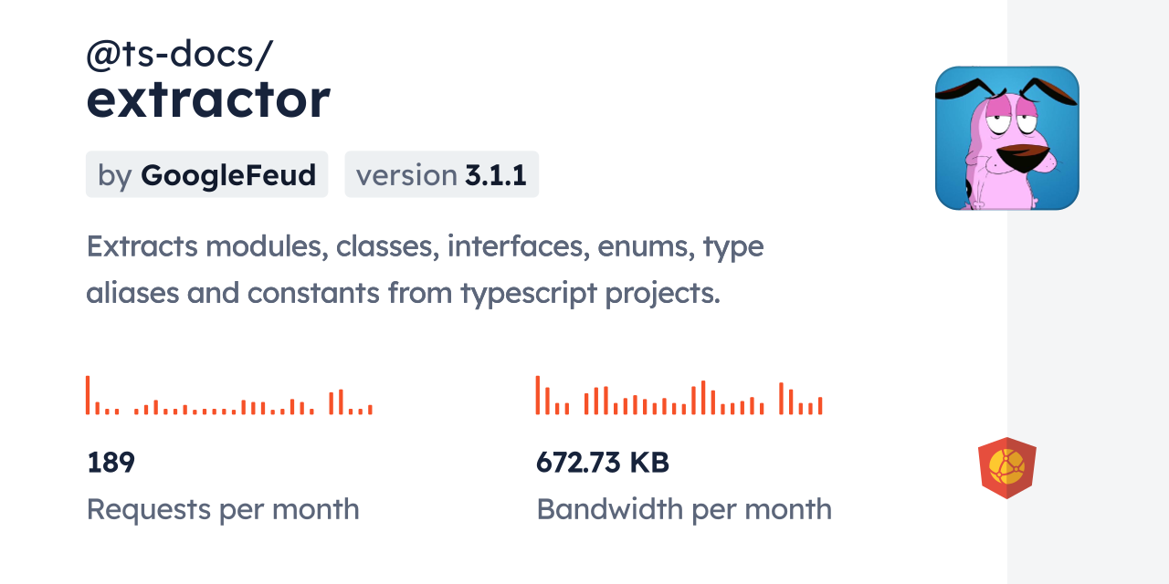 @ts-docs/extractor CDN by jsDelivr - A CDN for npm and GitHub