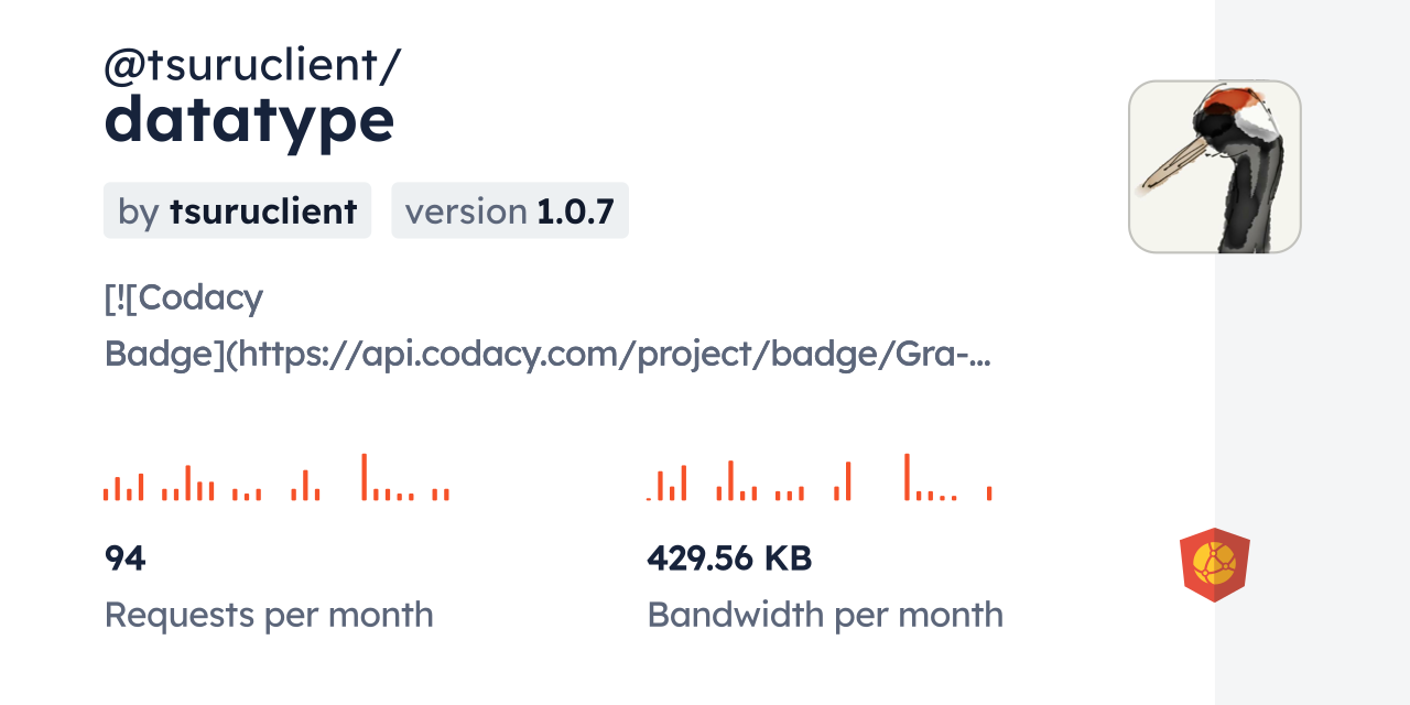 @tsuruclient/datatype CDN by jsDelivr - A CDN for npm and GitHub