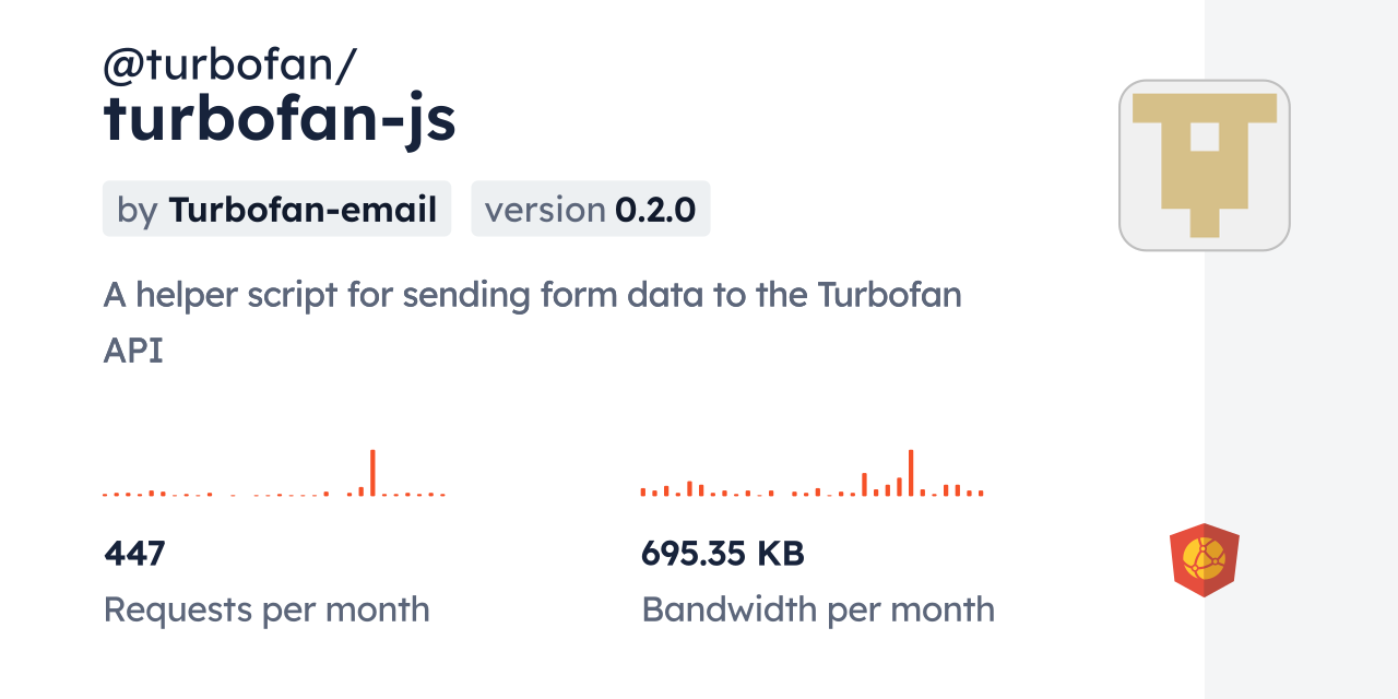 @turbofan/turbofan-js CDN by jsDelivr - A CDN for npm and GitHub