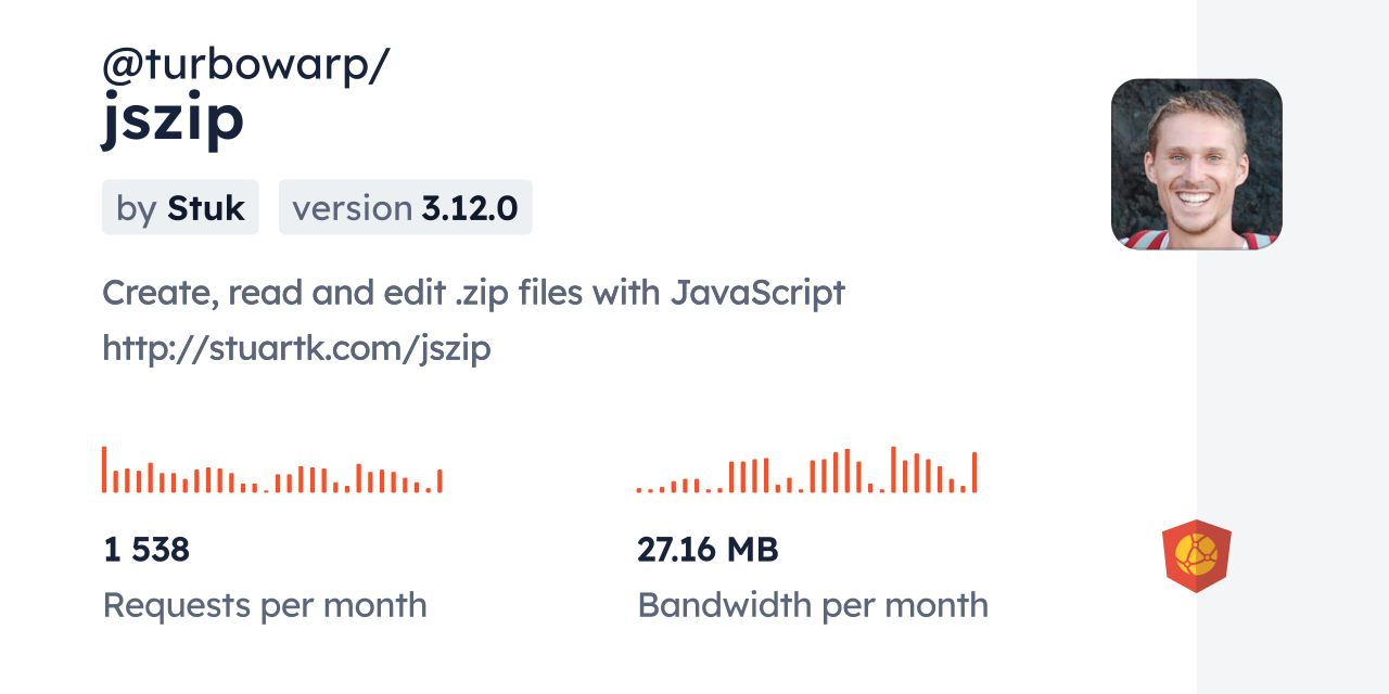 Turbowarp Jszip Cdn By Jsdelivr A Cdn For Npm And Github