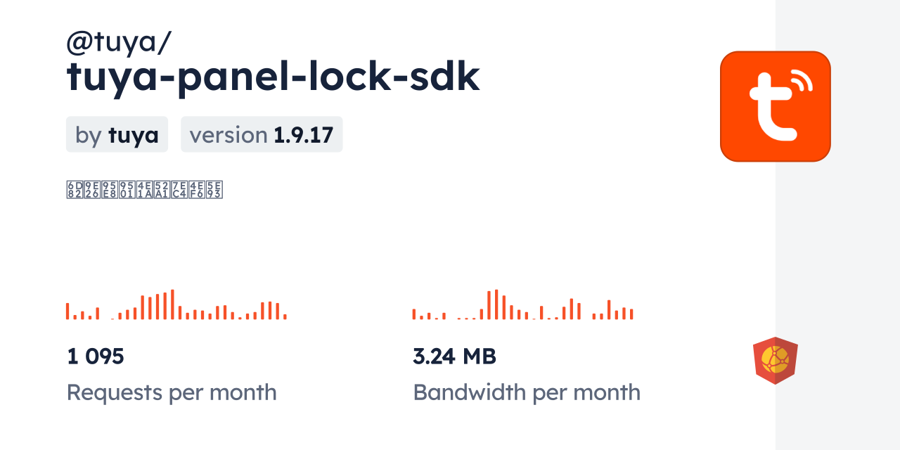 @tuya/tuya-panel-lock-sdk CDN by jsDelivr - A CDN for npm and GitHub
