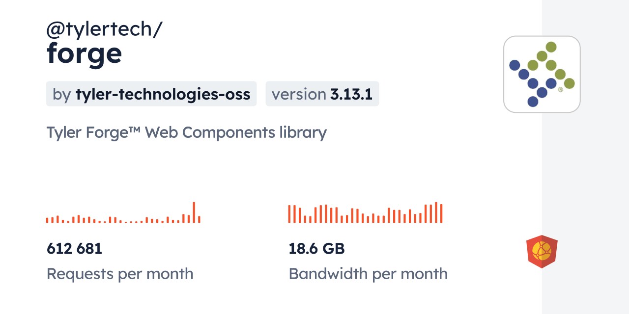 @tylertech/forge CDN by jsDelivr - A CDN for npm and GitHub