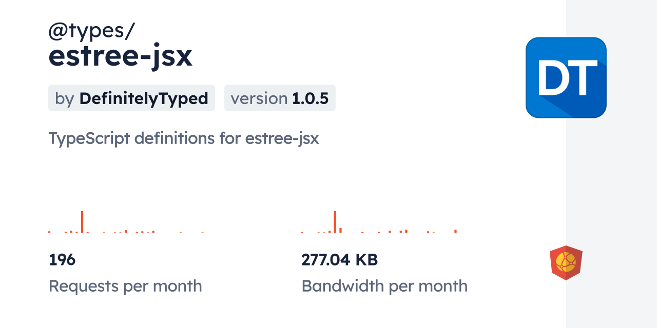 @types/estree-jsx CDN by jsDelivr - A CDN for npm and GitHub
