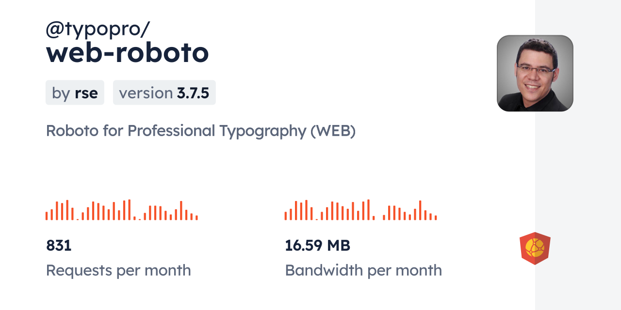 @typopro/web-roboto CDN by jsDelivr - A CDN for npm and GitHub