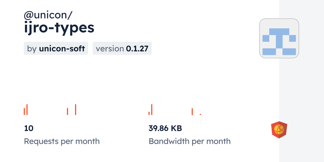 @unicon/ijro-types CDN by jsDelivr - A CDN for npm and GitHub