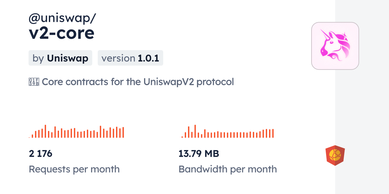 @uniswap/v2-core CDN by jsDelivr - A CDN for npm and GitHub