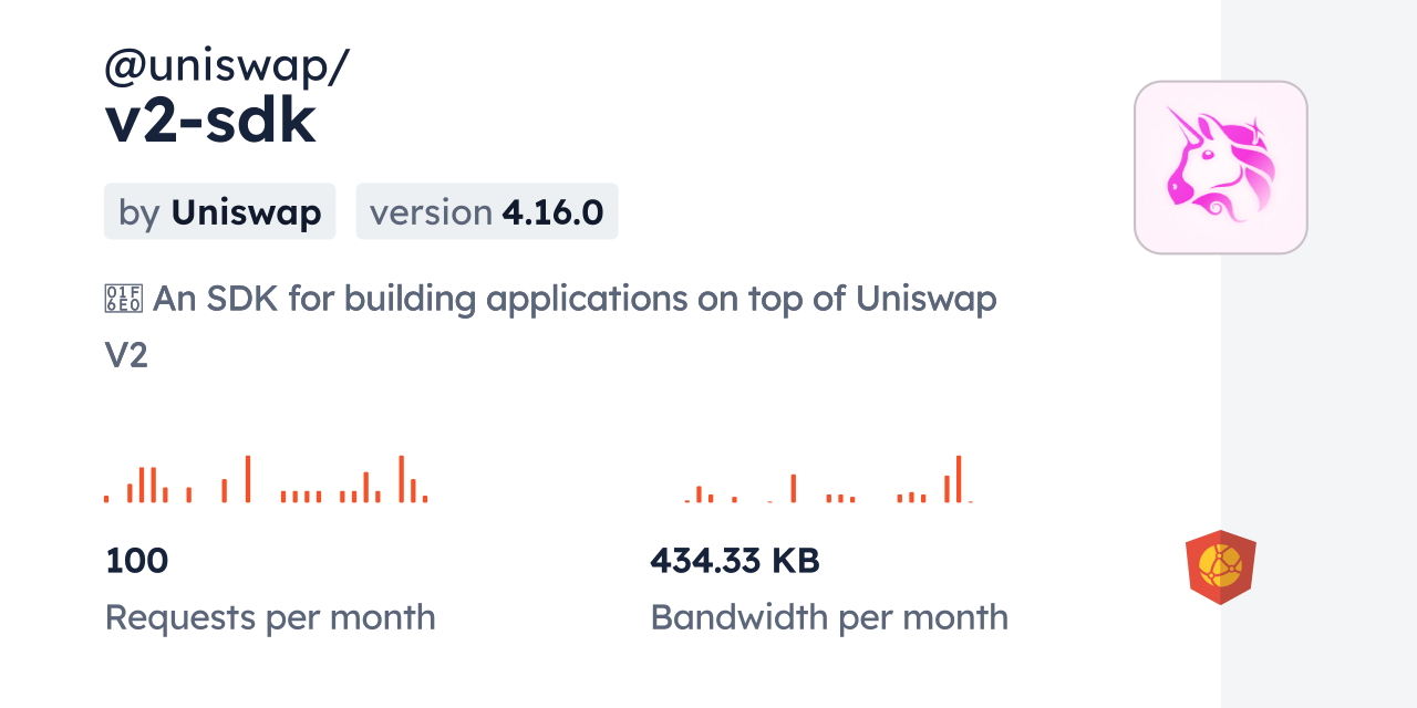 @uniswap/v2-sdk CDN by jsDelivr - A CDN for npm and GitHub