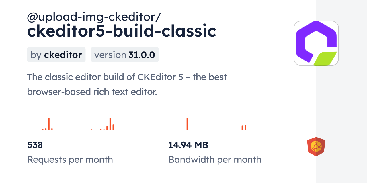 @upload-img-ckeditor/ckeditor5-build-classic CDN by jsDelivr - A CDN ...