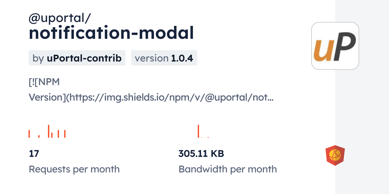 @uportal/notification-modal CDN by jsDelivr - A CDN for npm and GitHub
