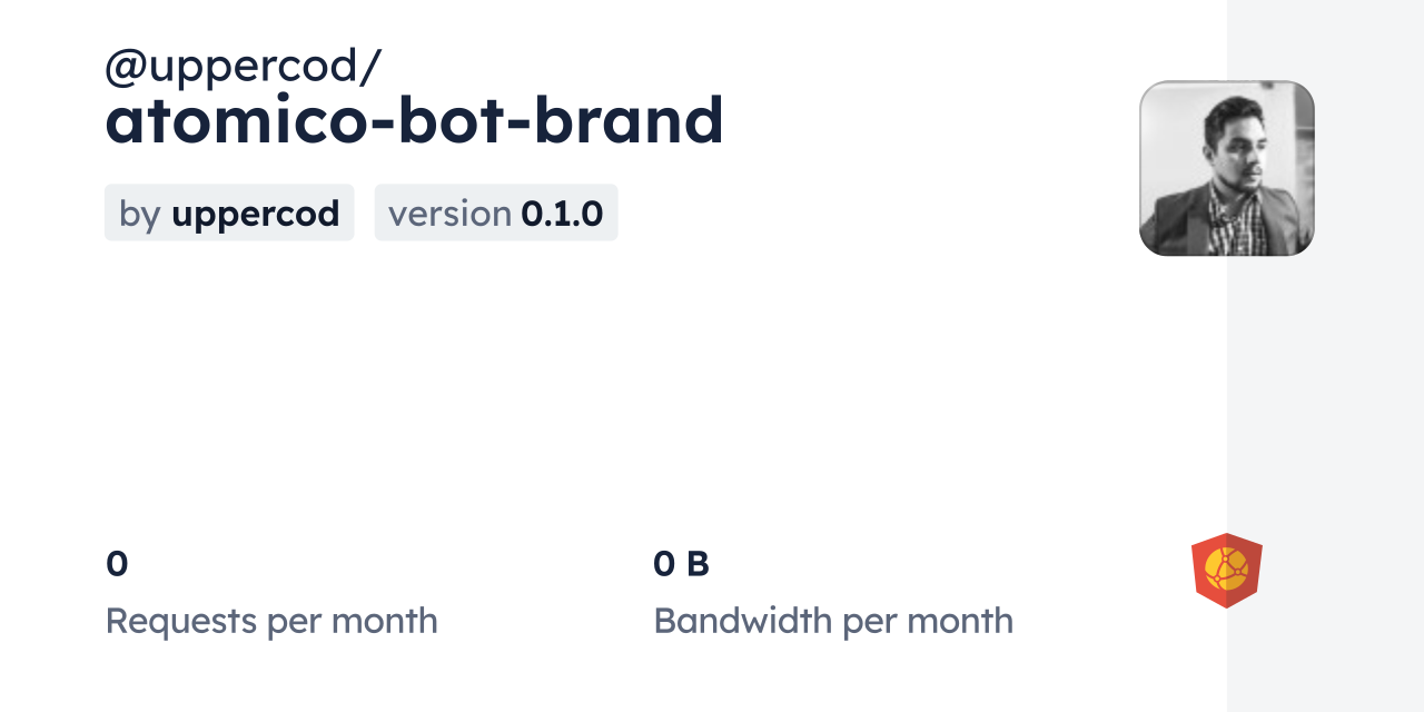 @uppercod/atomico-bot-brand CDN by jsDelivr - A CDN for npm and GitHub