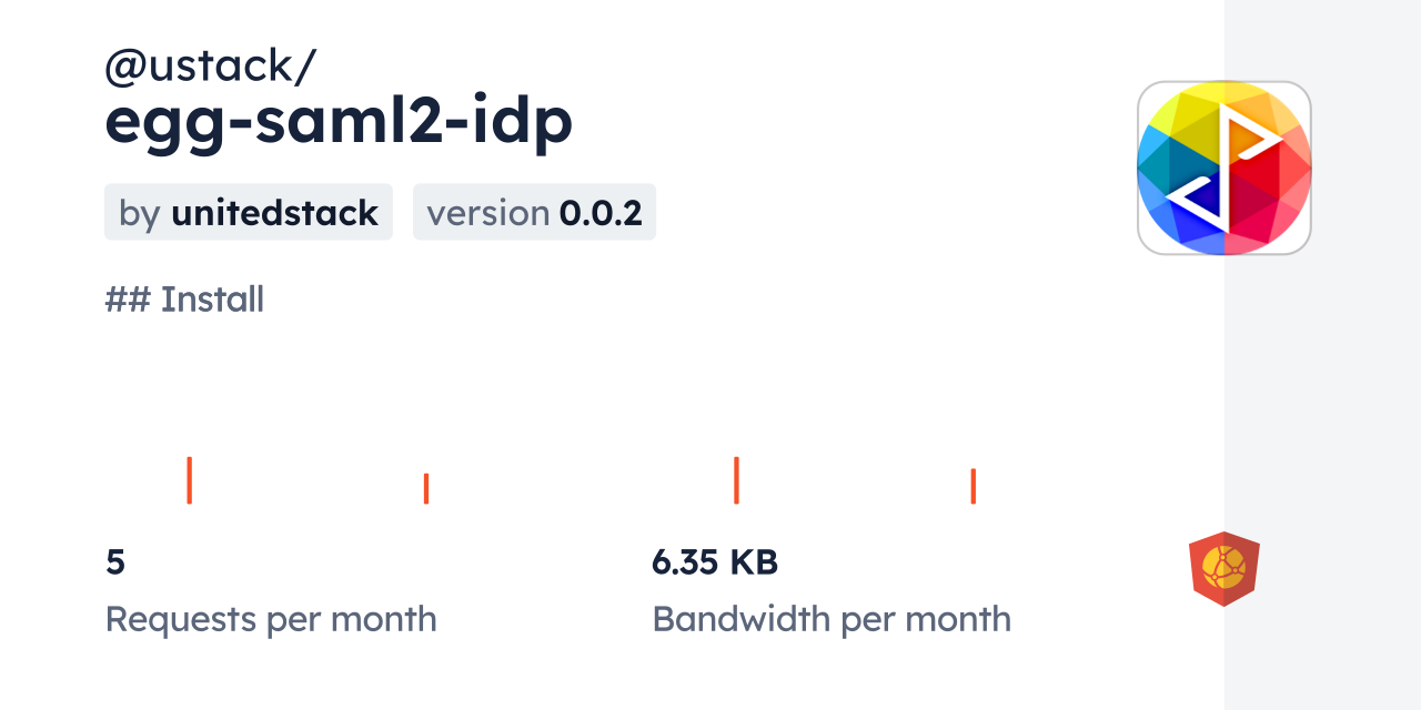 @ustack/egg-saml2-idp CDN by jsDelivr - A CDN for npm and GitHub
