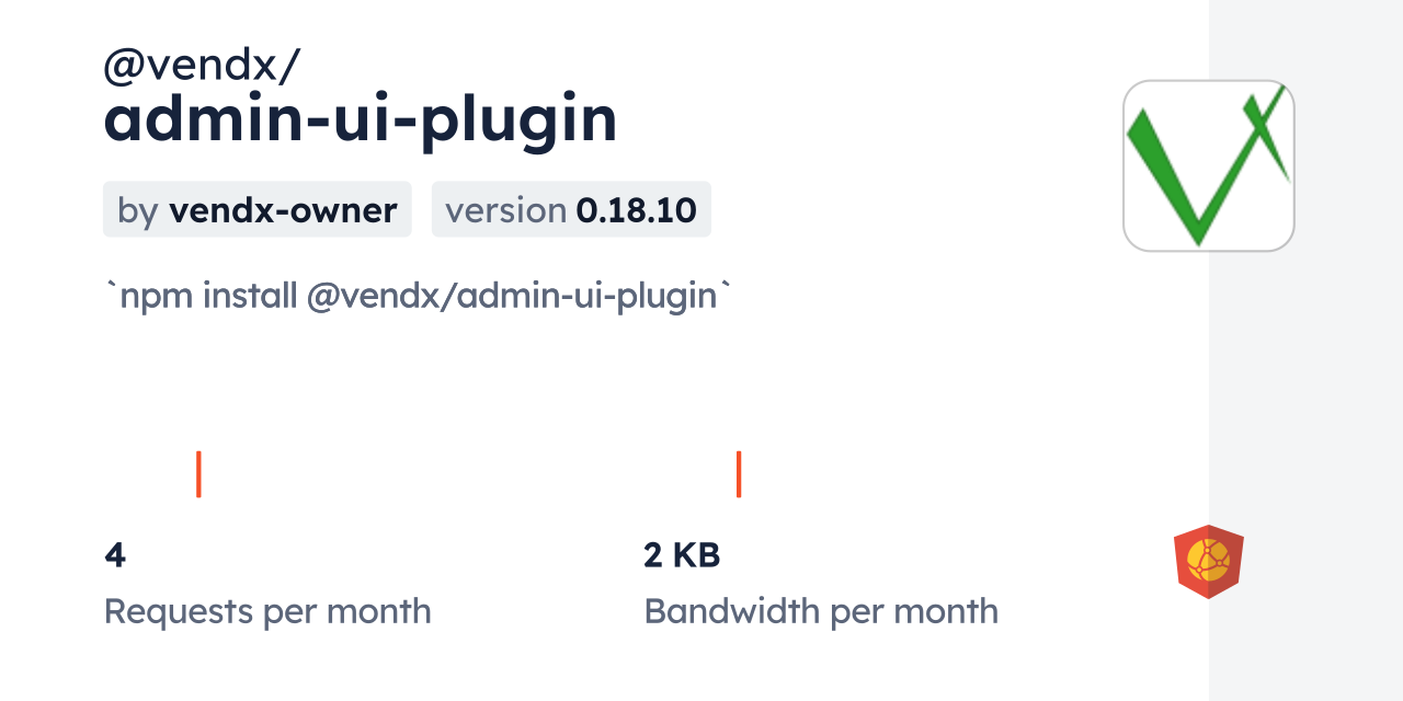 @vendx/admin-ui-plugin CDN by jsDelivr - A CDN for npm and GitHub