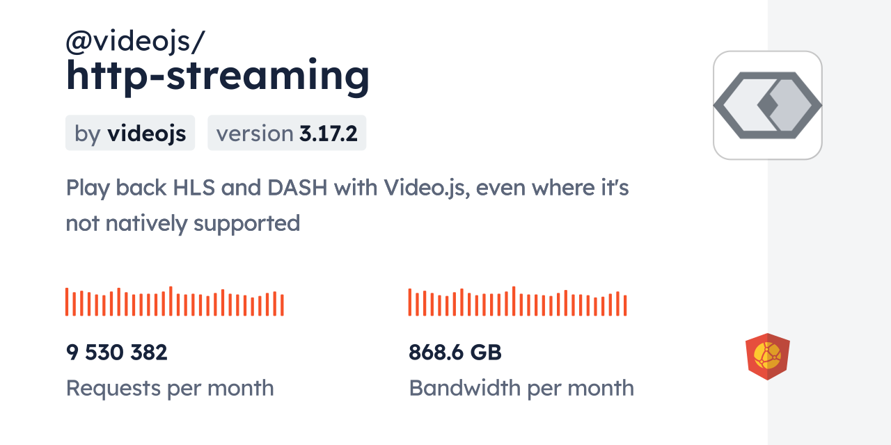 @videojs/http-streaming CDN by jsDelivr - A CDN for npm and GitHub