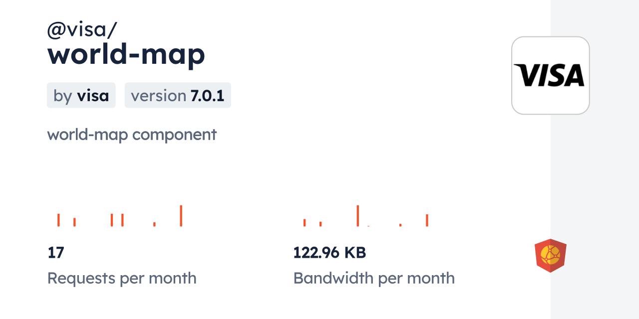 @visa/world-map CDN by jsDelivr - A CDN for npm and GitHub