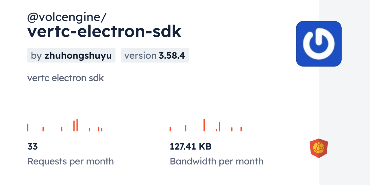 @volcengine/vertc-electron-sdk CDN by jsDelivr - A CDN for npm and GitHub