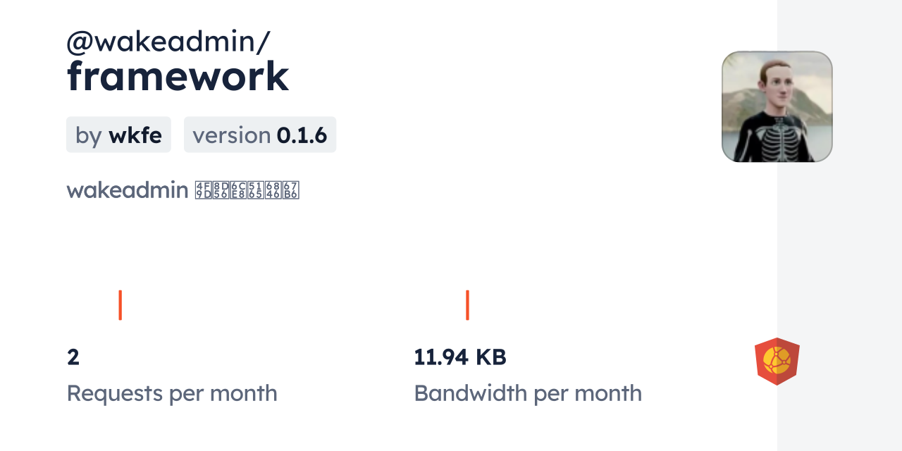 @wakeadmin/framework CDN by jsDelivr - A CDN for npm and GitHub