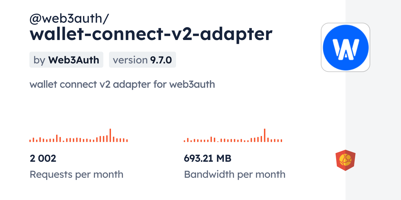 @web3auth/wallet-connect-v2-adapter CDN by jsDelivr - A CDN for npm and GitHub