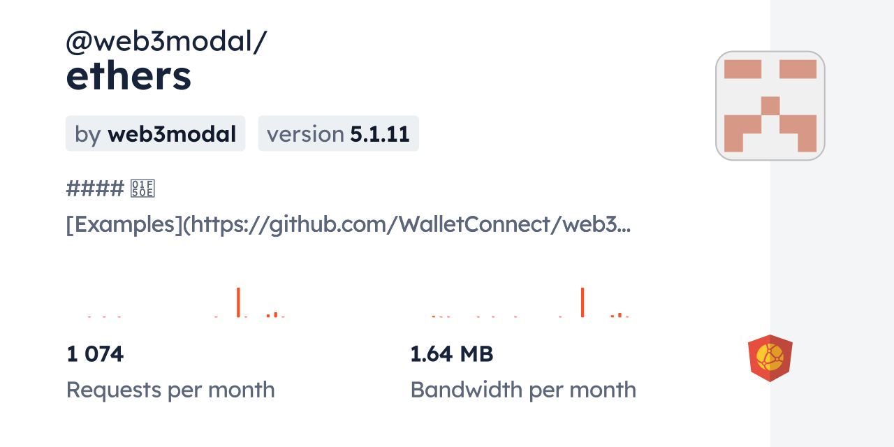 @web3modal/ethers CDN by jsDelivr - A CDN for npm and GitHub