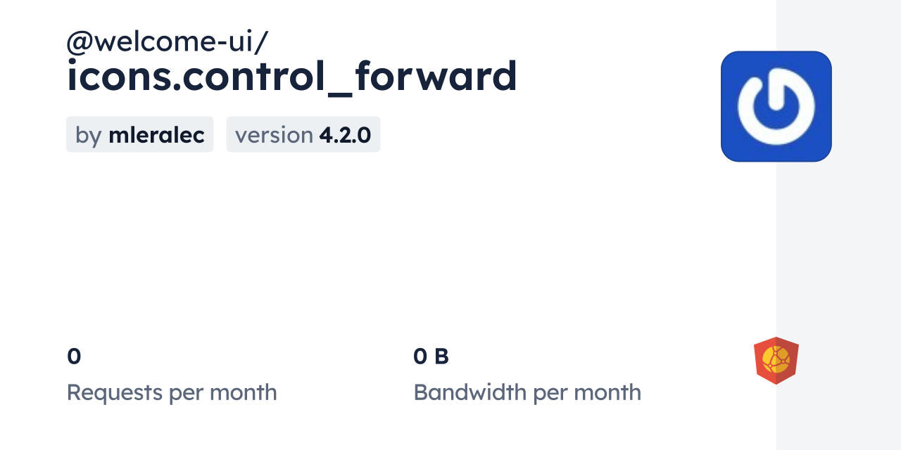 @welcome-ui/icons.control_forward CDN by jsDelivr - A CDN for npm and GitHub