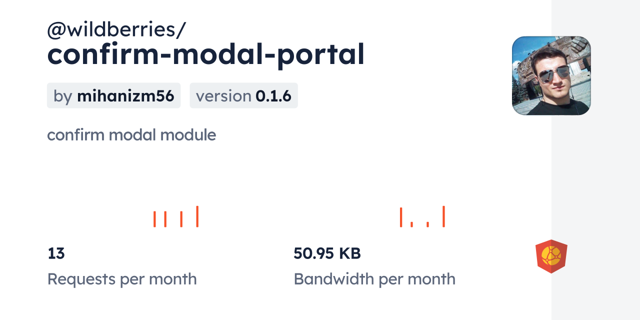@wildberries/confirm-modal-portal CDN by jsDelivr - A CDN for npm and ...