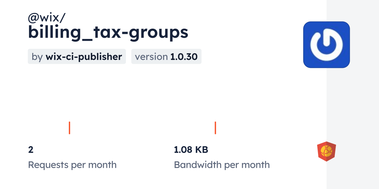 @wix/billing_tax-groups CDN by jsDelivr - A CDN for npm and GitHub