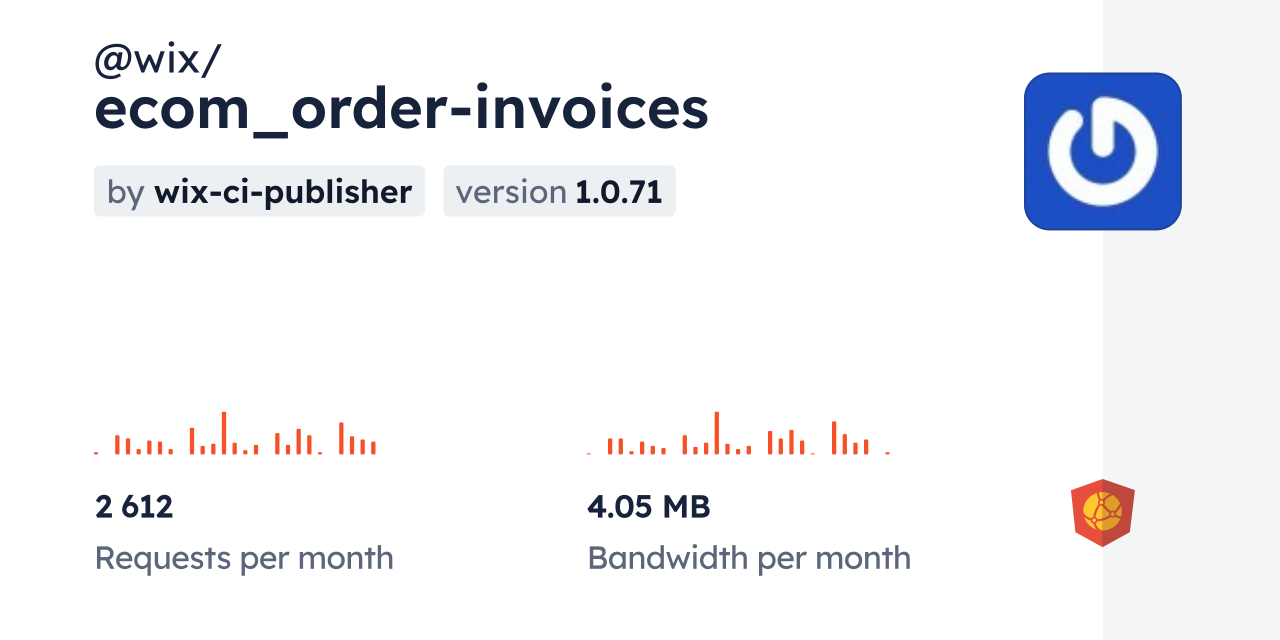 @wix/ecom_order-invoices CDN by jsDelivr - A CDN for npm and GitHub
