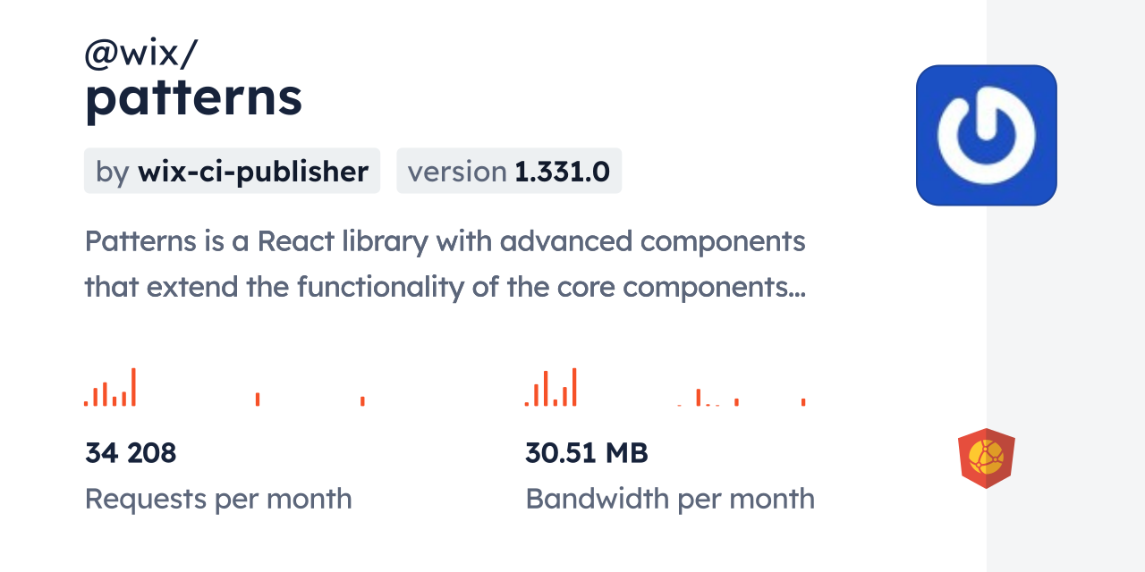 @wix/patterns CDN by jsDelivr - A CDN for npm and GitHub